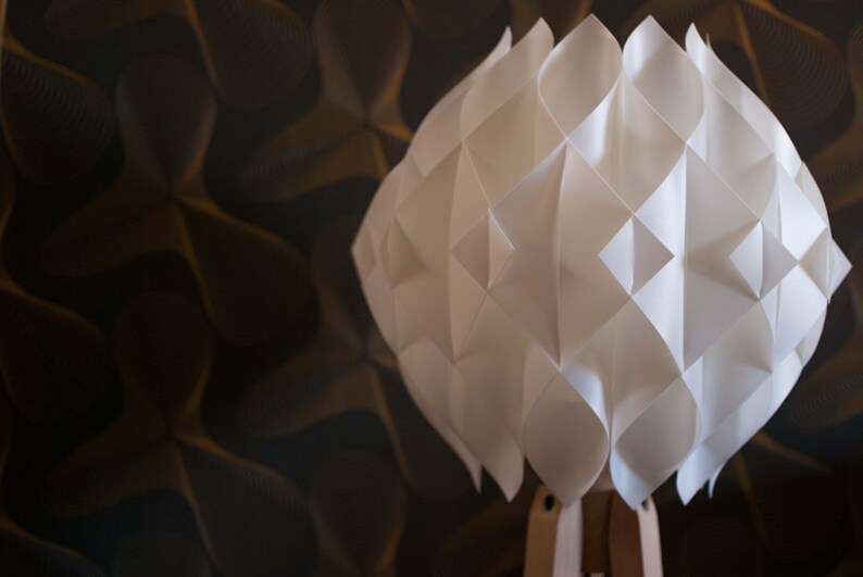 Tripod Floor Lamp Tripod Retro 60-70 Design Origami | Etsy