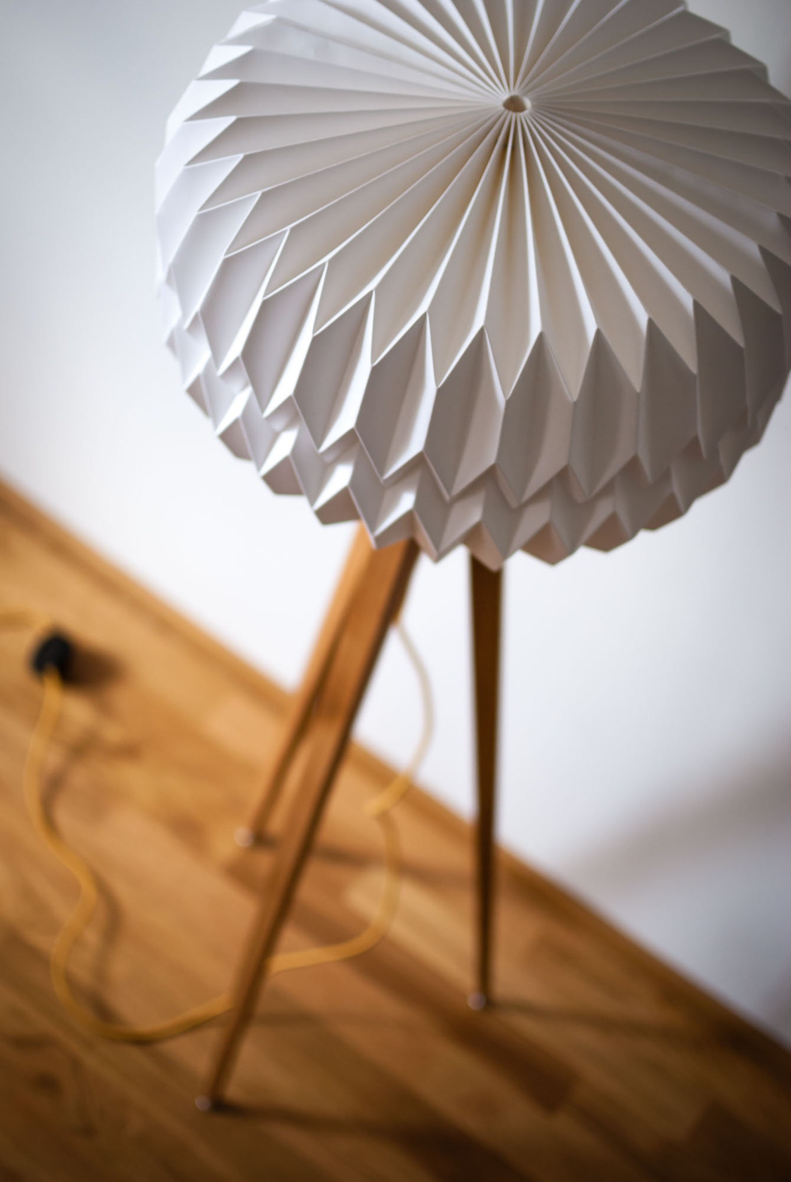 Tripod Floor Lamp Tripod Retro 60-70 Design Origami - Etsy