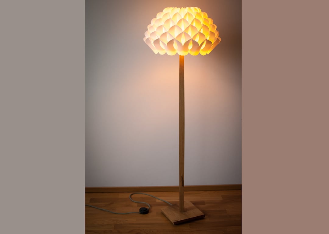 Modern Design Floor Lamp Standard Lamp Flower - Etsy