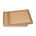 A4 Box With Lid, 2 Cm High, Solid Cardboard Covered With Kraft Paper - Etsy