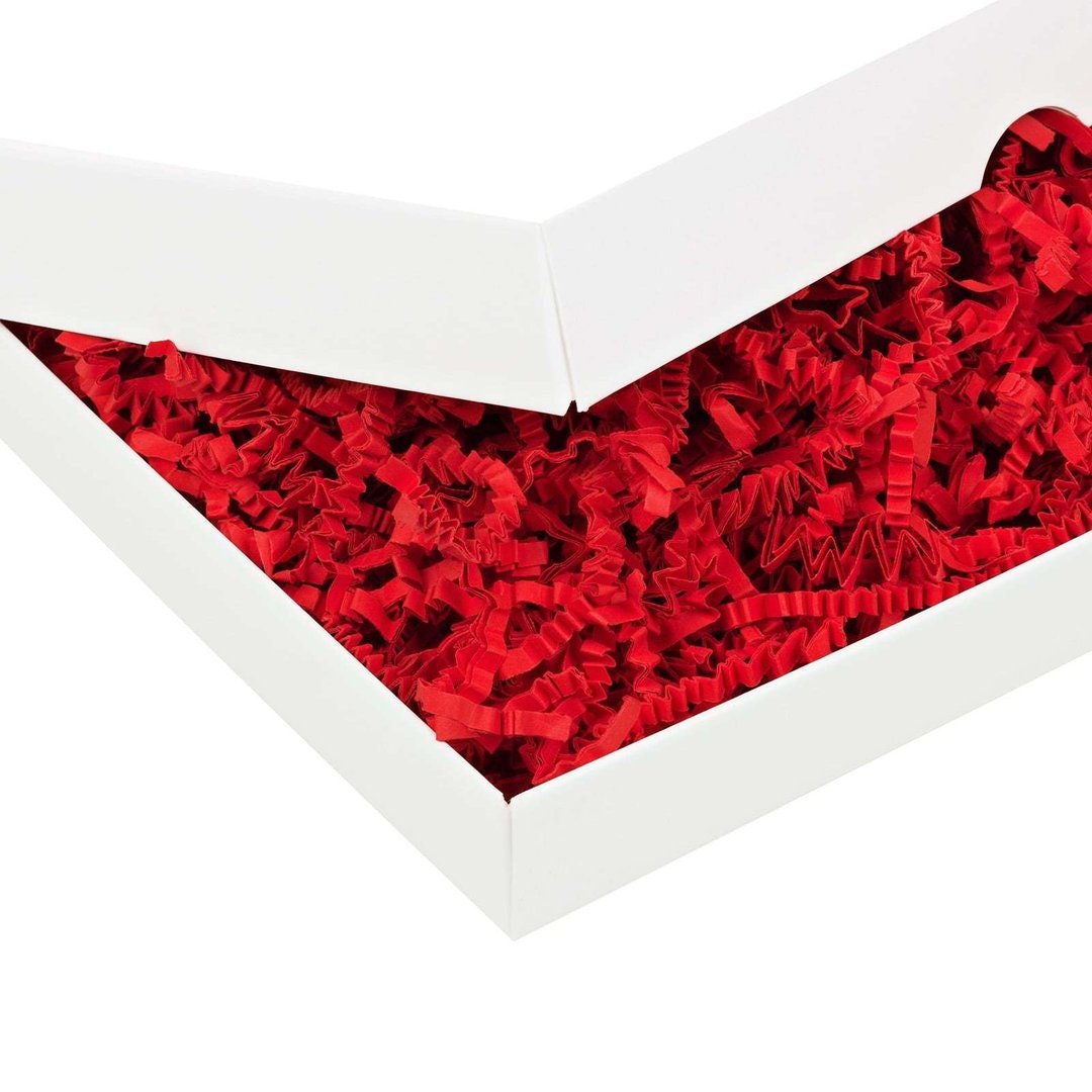 Sizzlepak Bright Red 029 Coloured Fill and Cushioning Paper - Etsy UK