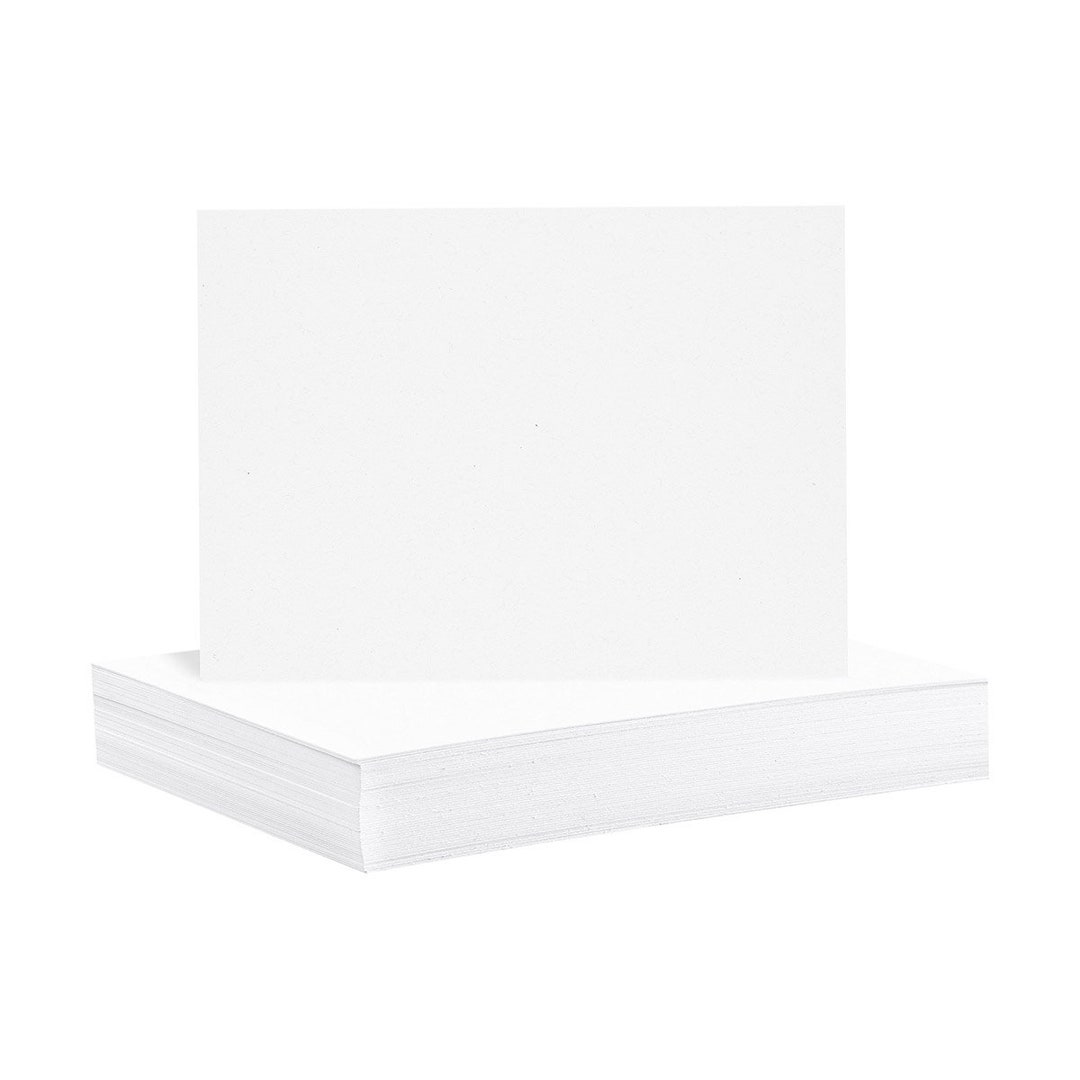 A4 A5 A6 Recycled Cardboard 350 Gsm Unprinted White Craft - Etsy