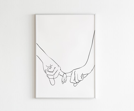 Cute Drawings Of Couples Holding Hands