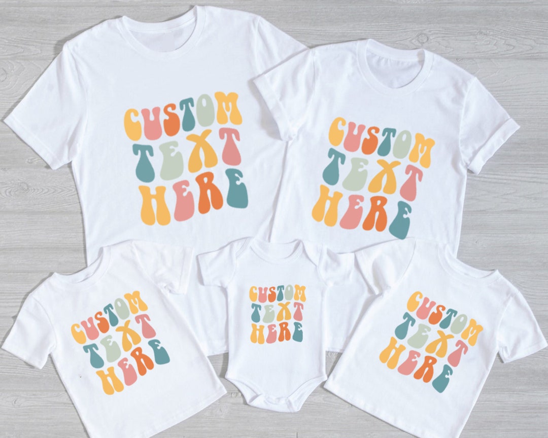 Custom Family Shirts, Custom Family T-shirts, Custom Family Tee, Custom ...