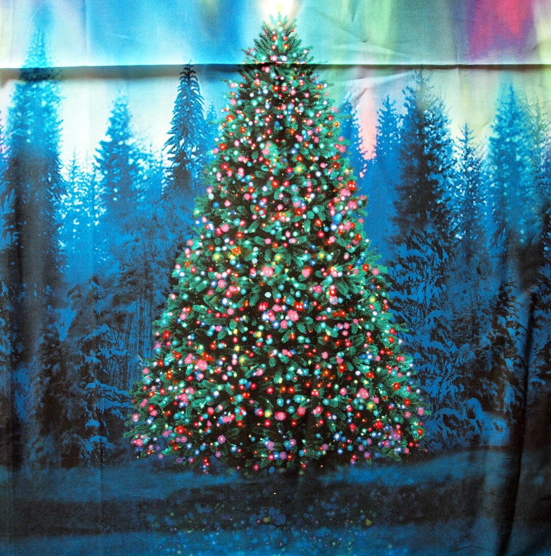 Fabric Panel Christmas Tree - Etsy