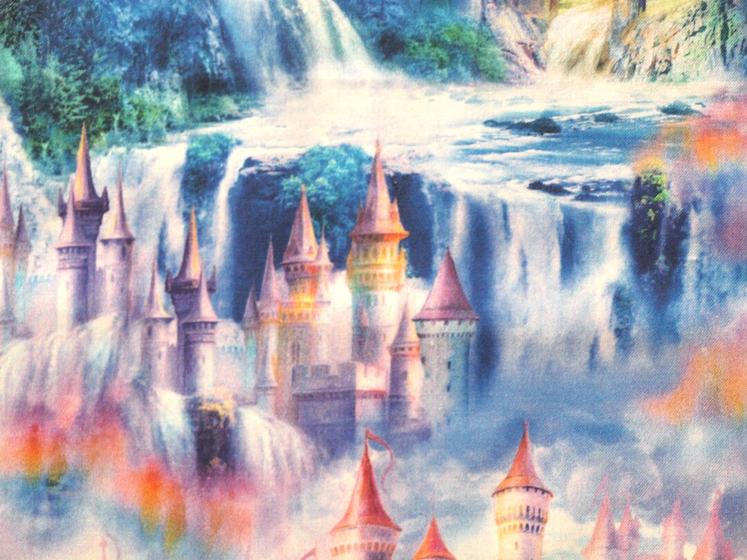 Fabric Fairy Tale Castle Princess - Etsy