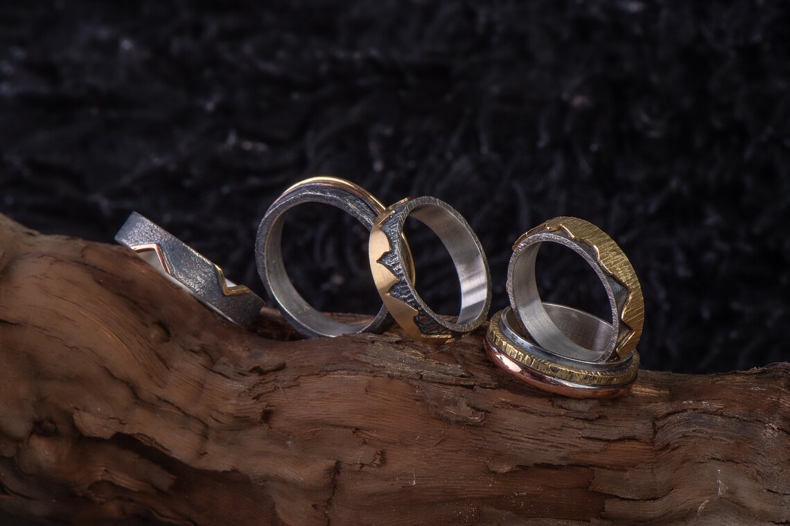 Wedding RING RUSTIC Ring Outdoor Ring Cooper Ring - Etsy