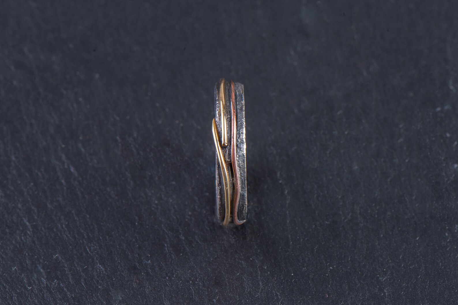 Wedding RING, RUSTIC Ring, Outdoor Ring, , Cooper Ring, Handmade Silver ...