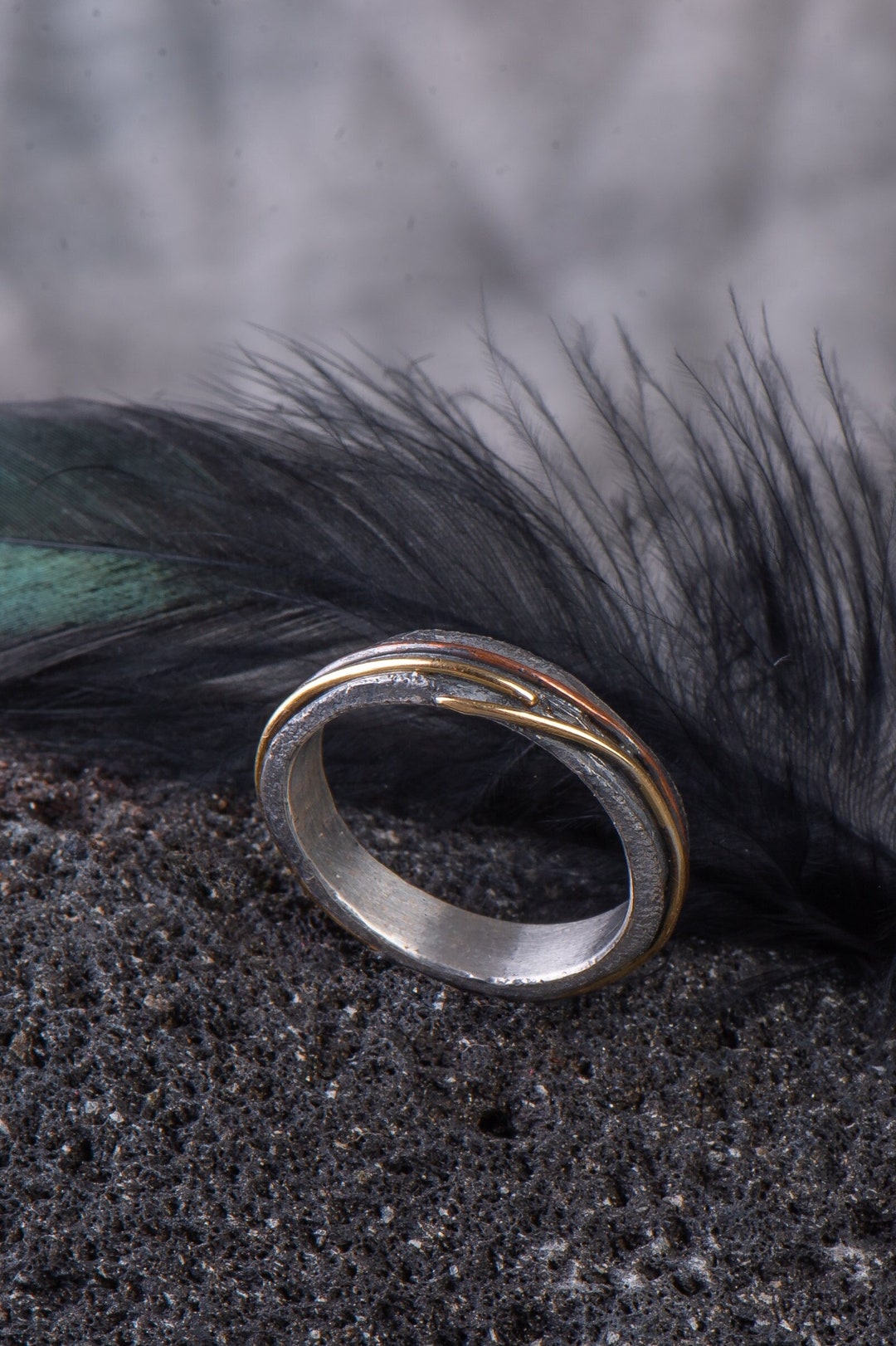 Wedding RING RUSTIC Ring Outdoor Ring Cooper Ring - Etsy