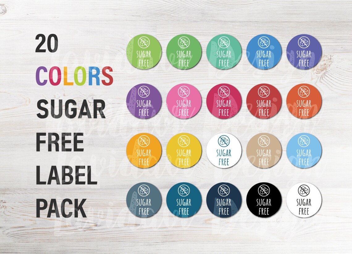 Sugar Free Label Clipart, Food Label, Clip Art Food, Allergy ...