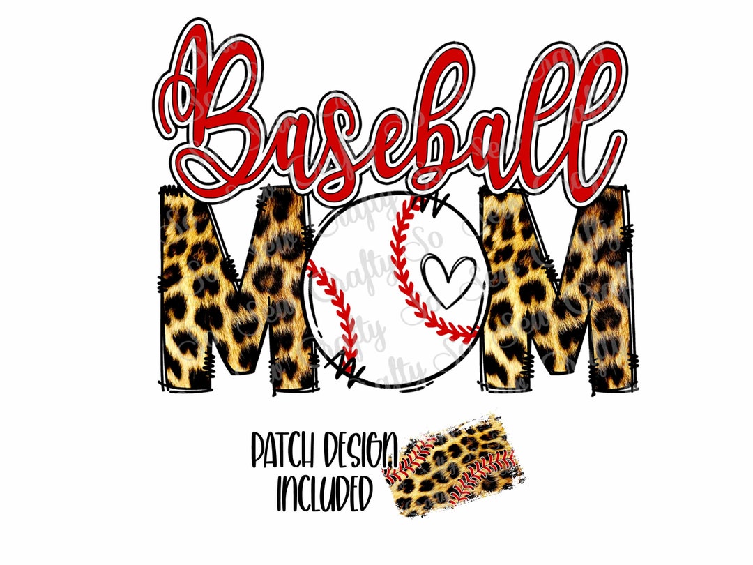 Baseball Mom Cheetah Leopard PNG, Baseball Mom Design, Cheetah Leopard ...