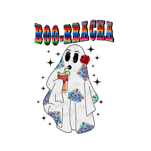 Boo-rracha Serape Ghost PNG, Mexican Serape Halloween Design, Drunk ...
