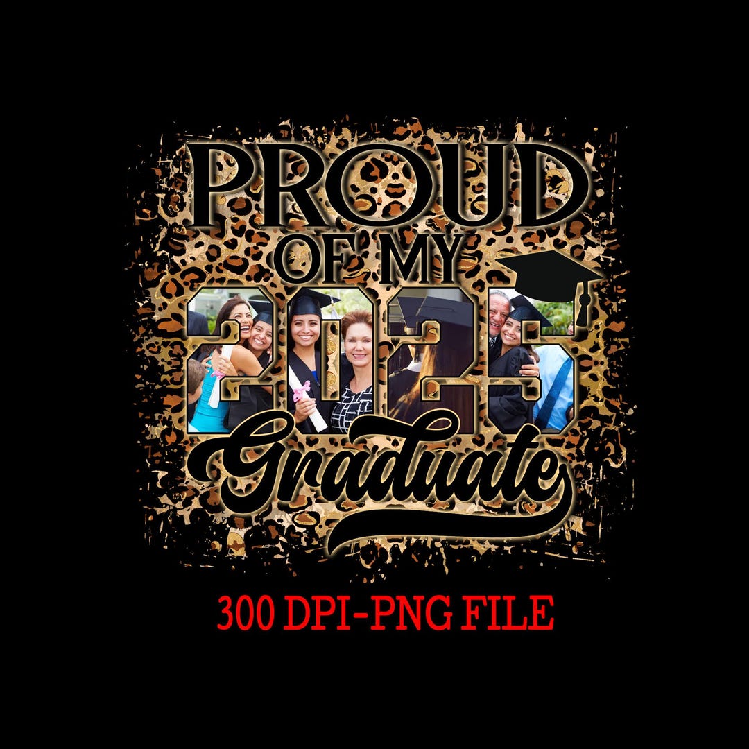 2025 Graduate Design, Proud of My 2025 Graduate Photo Cheetah Leopard ...