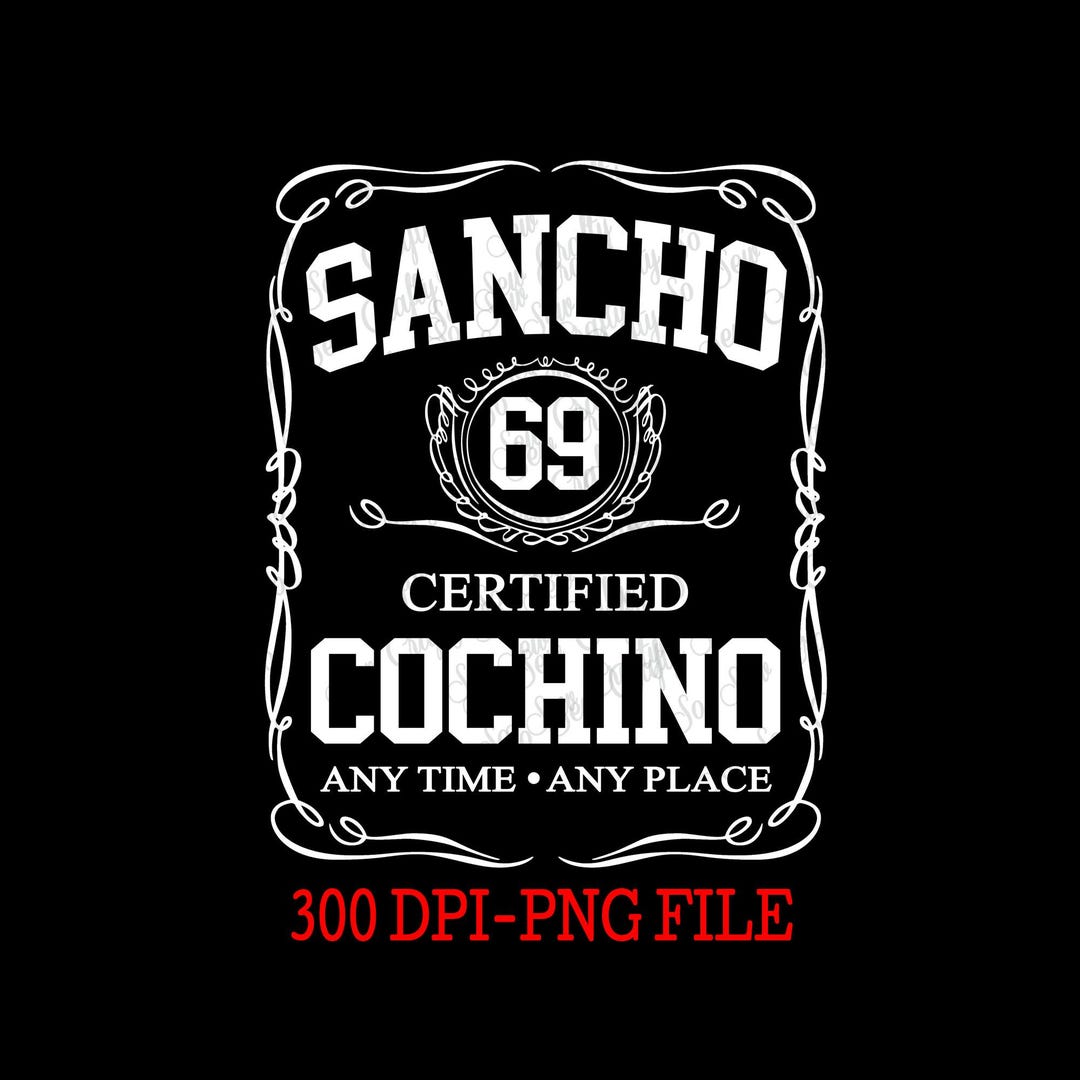 Sancho Png, Sancho Certified Cochino Png, Cochino Design, Sancho Design ...