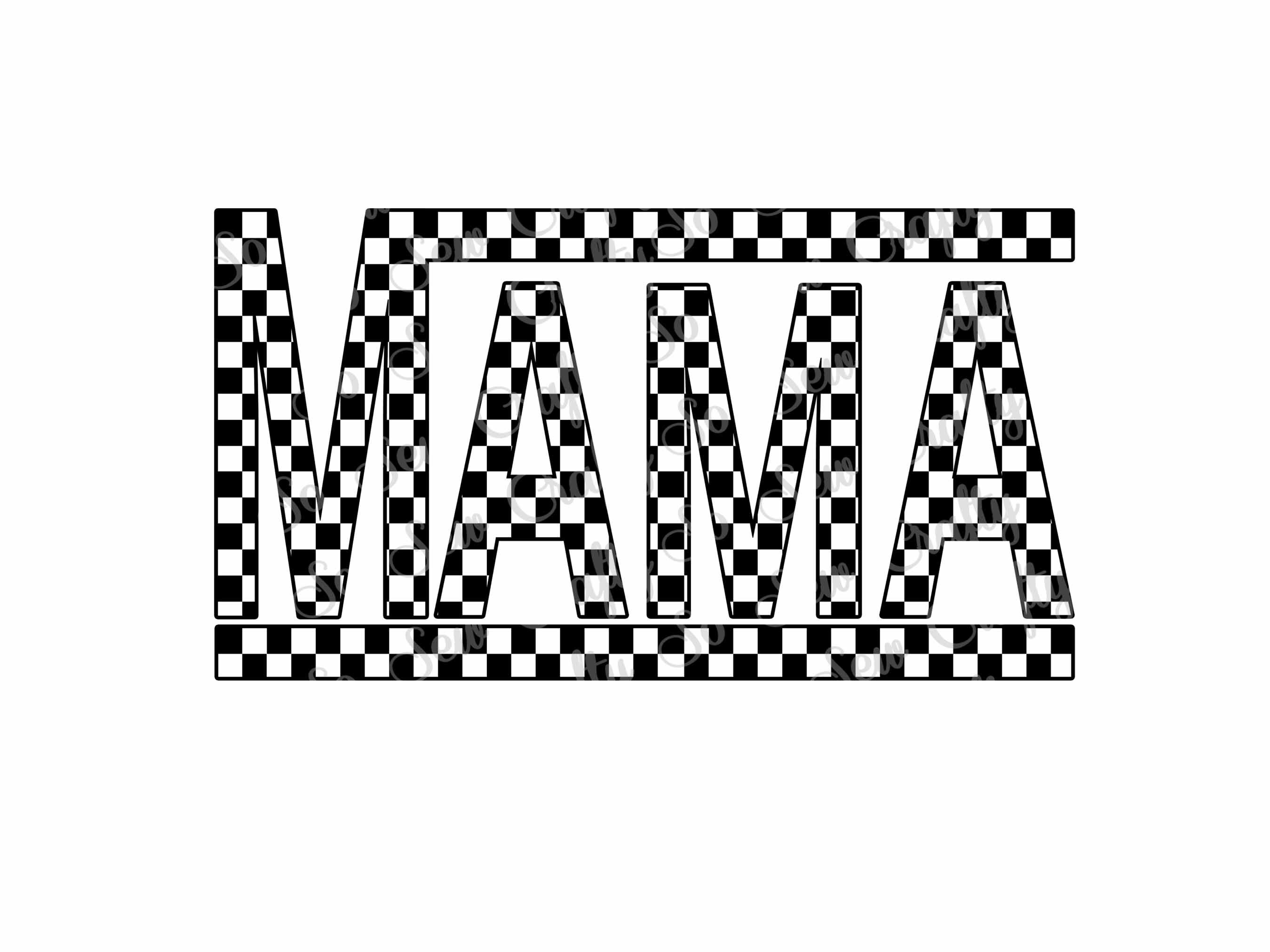 Mama Checkered Design, Mama PNG, Mama Retro PNG - Etsy