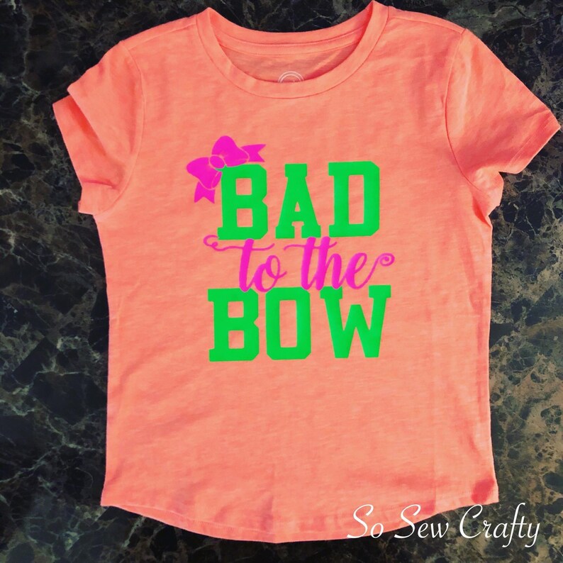 Bad to the Bow SVG PNG JPG Bow Love We Love Bows Big Bow - Etsy