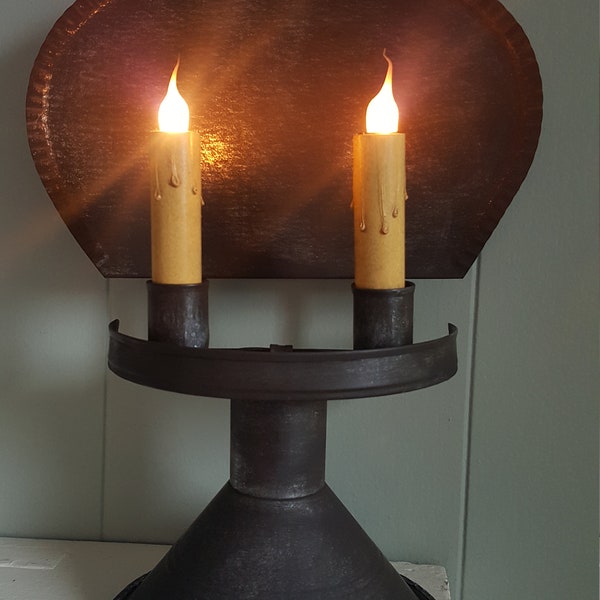 Primitive Table Lamp - Etsy