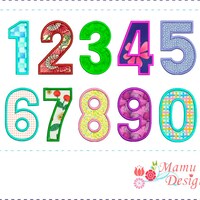 Fabric Numbers - Etsy