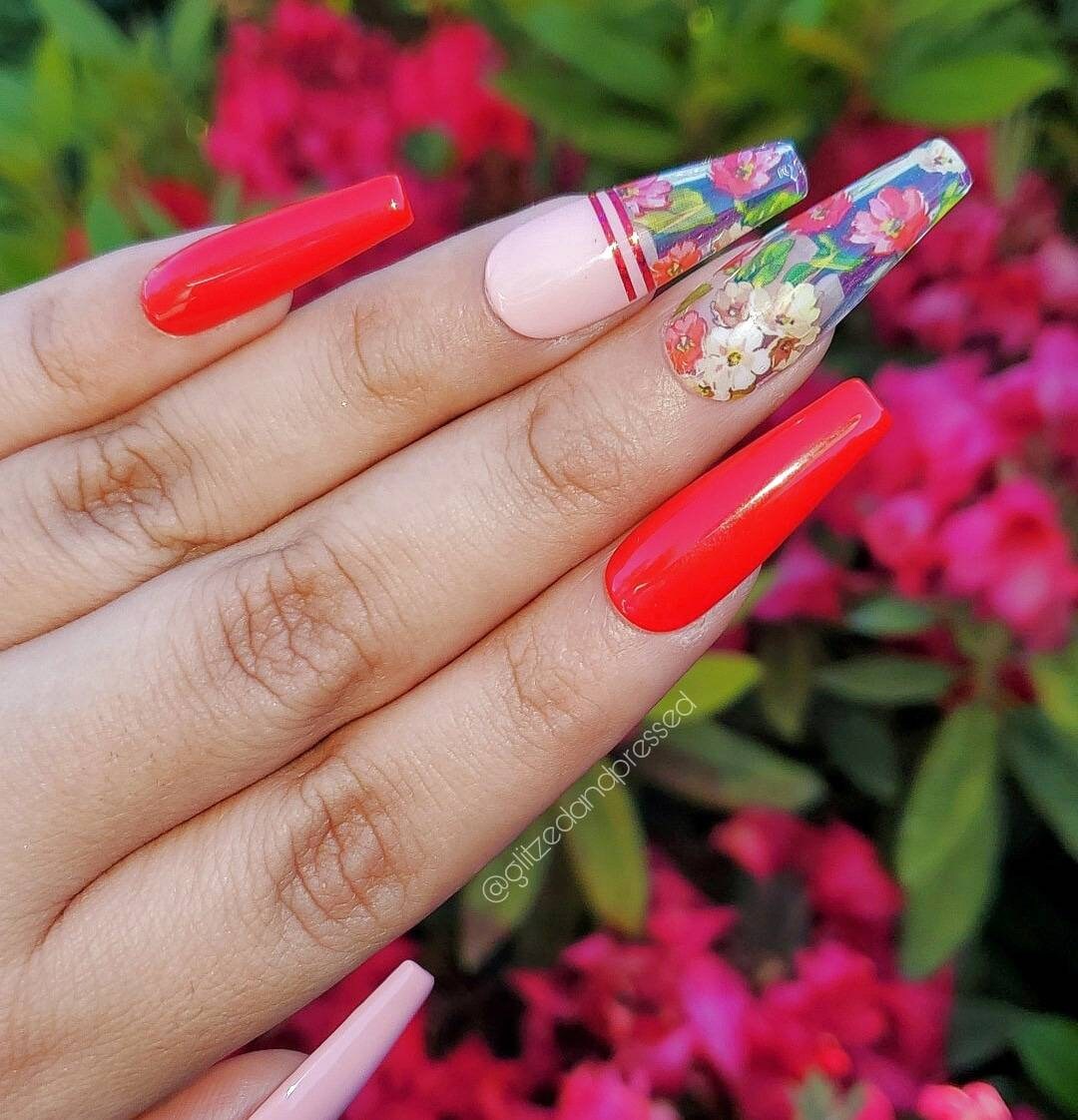 SWEET LOVE Set Salon Quality Sturdy Press on Nails Gel - Etsy