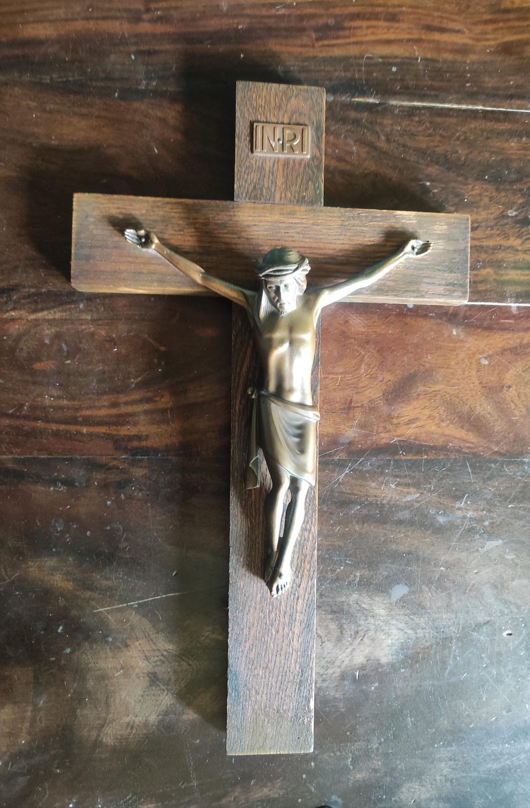 Large Wall Cross XL Jesus on the Cross, Jesus Cross Made of Wood ...