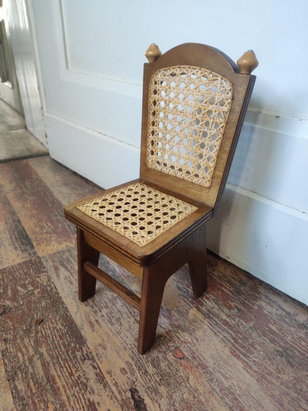 Wooden Chairs Doll Chair Decoration Small Chair Made of Wood High Back ...