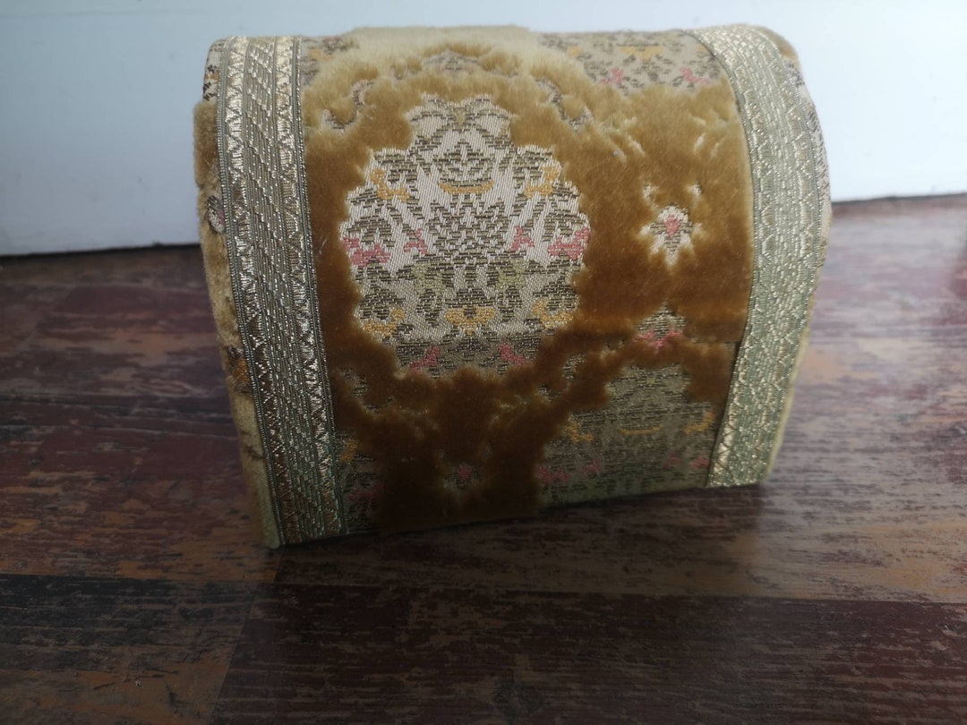 Beautiful Small Chest Velvet Brocade - Etsy UK