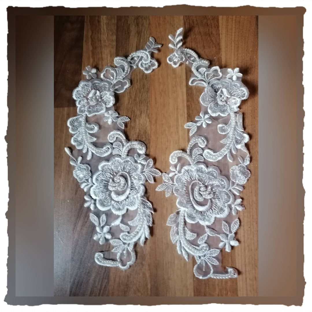 Beautiful Lace 2 Set Application - Etsy