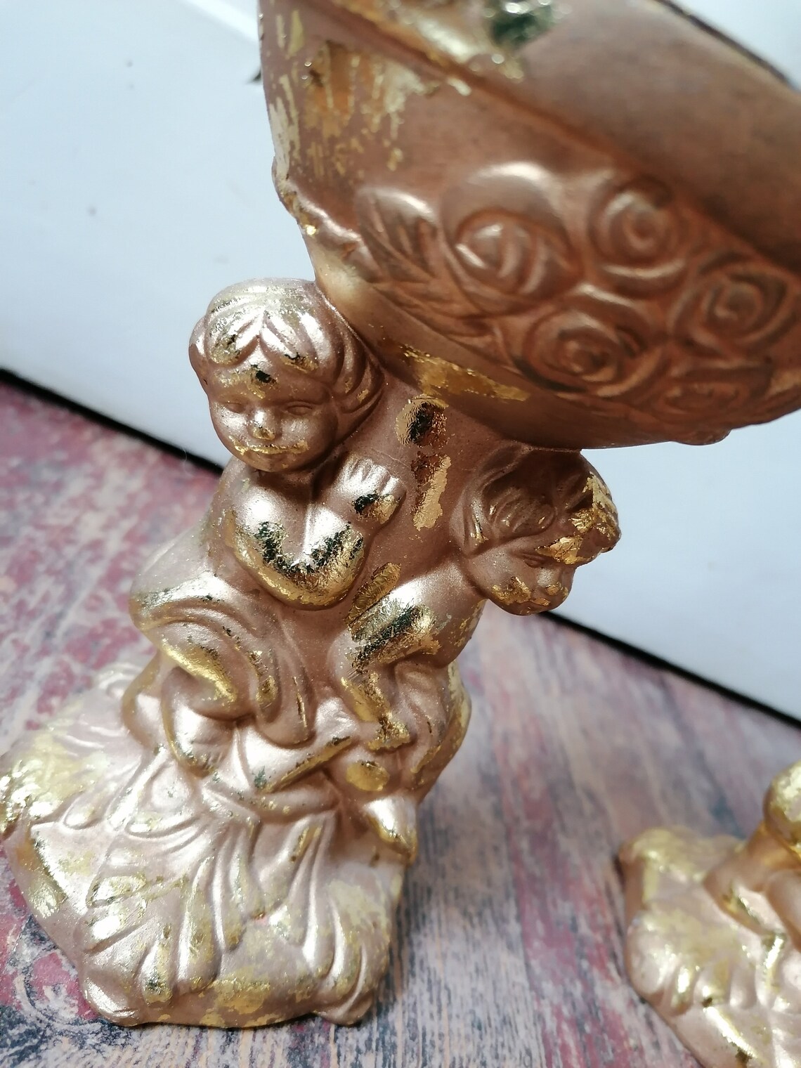 Angel Candlestick Set - Etsy