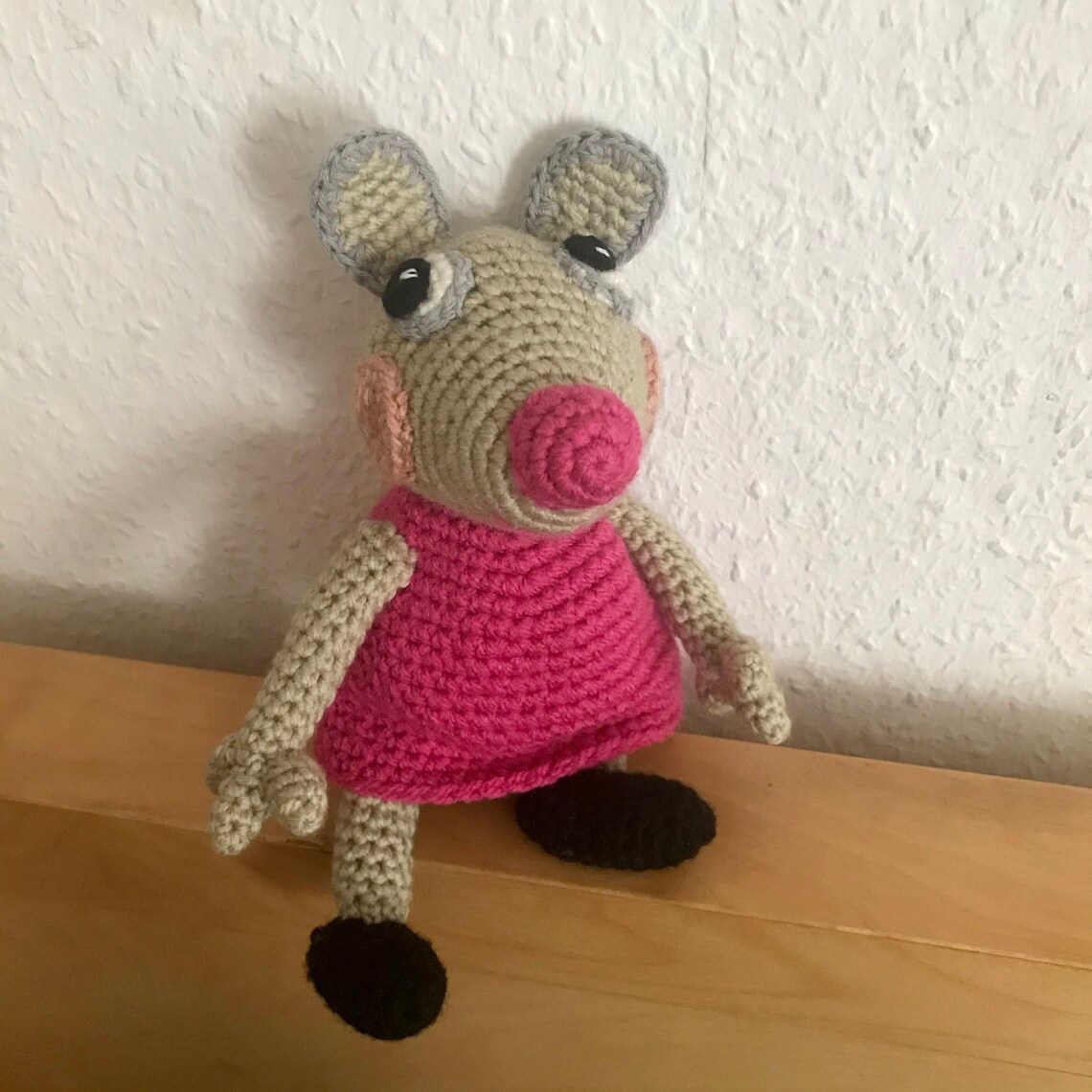 Peppa Wutz Freundin Luzie Locke Schäfchen Häkelanleitung | Etsy