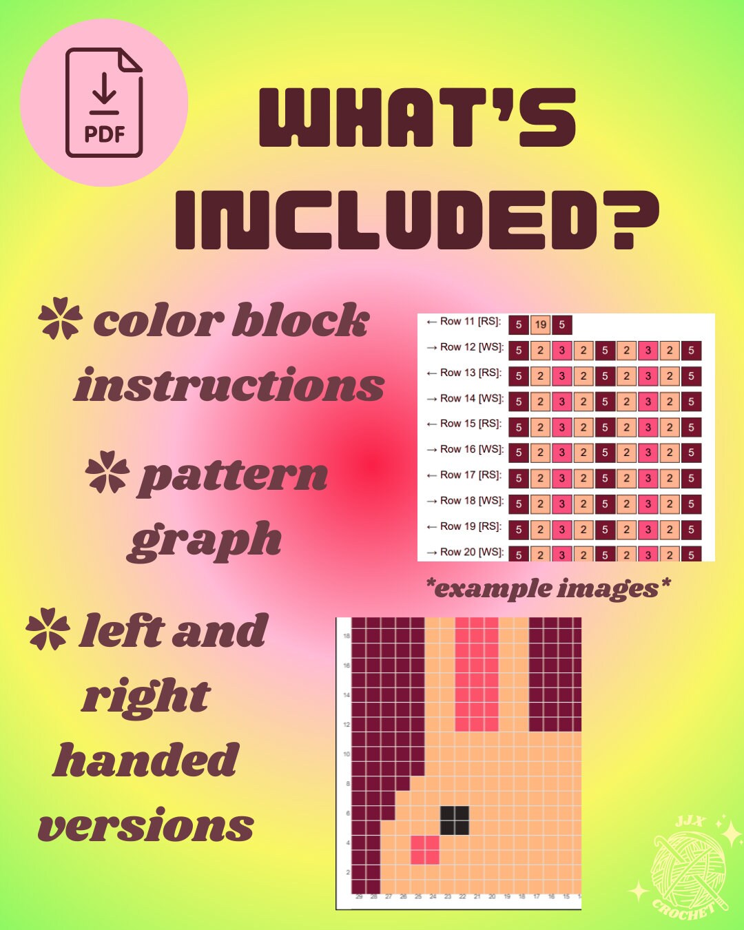 Blooming Flower Crochet Wall Hanging Pattern | Y2K Decor (PDF Download ...