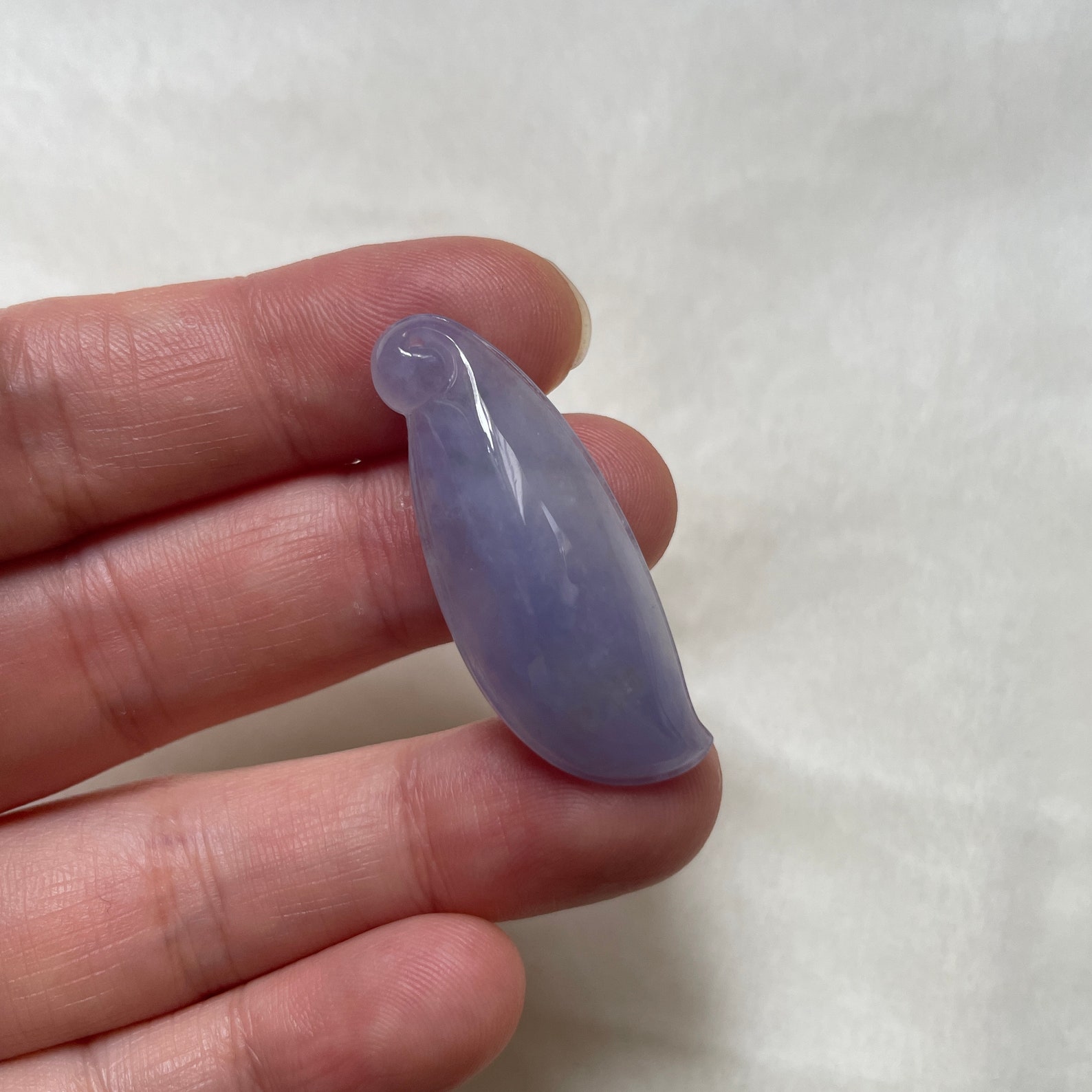 Purple Jade Pendant Natural Jade Grade A Icy Jade - Etsy