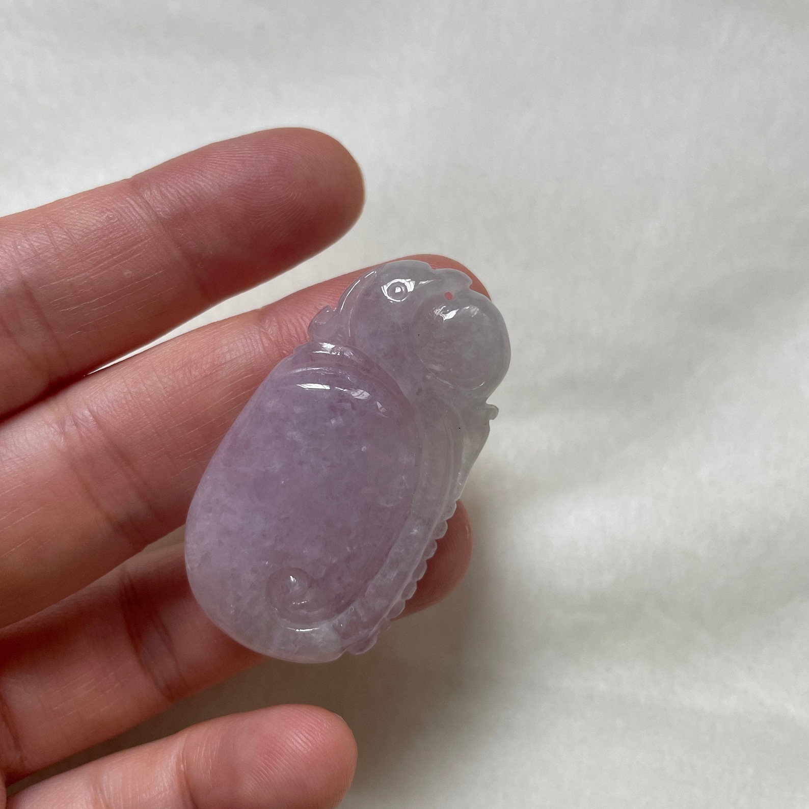 Purple Jadeite Pendant Natural Jade Grade A Untreated Burma - Etsy UK