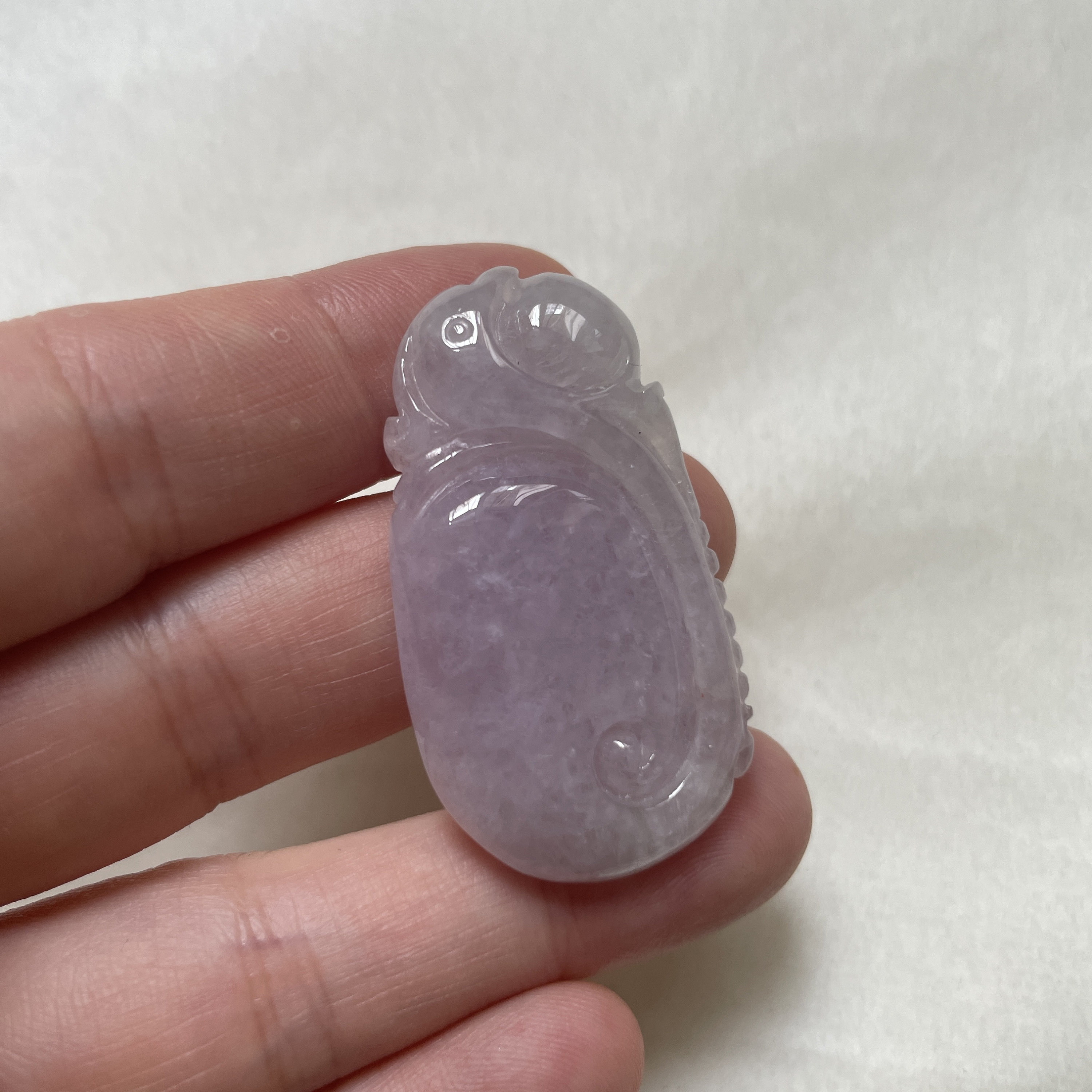Purple Jadeite Pendant Natural Jade Grade A Untreated Burma - Etsy UK