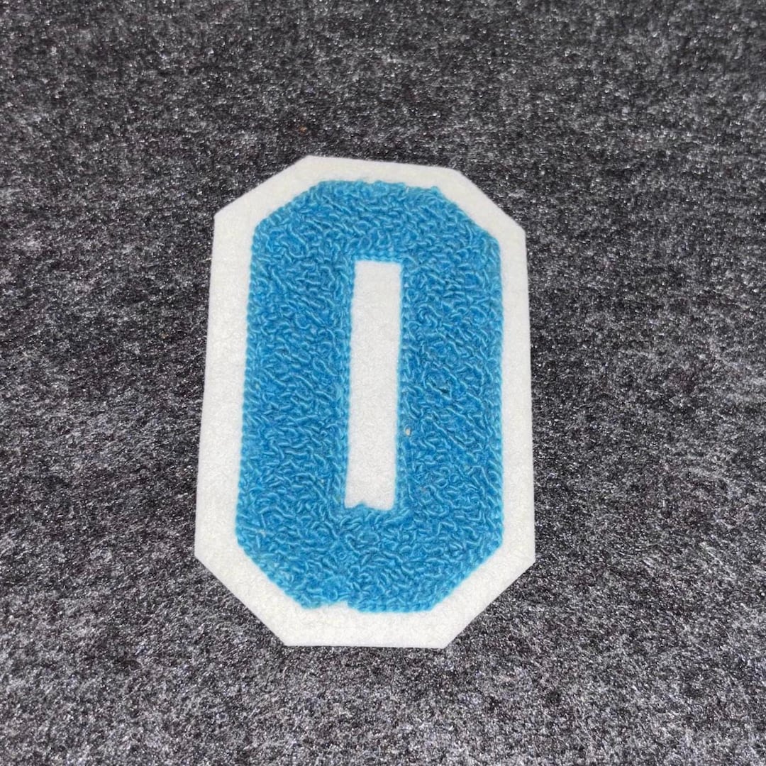 Chenille Number Patches (variety) - Etsy