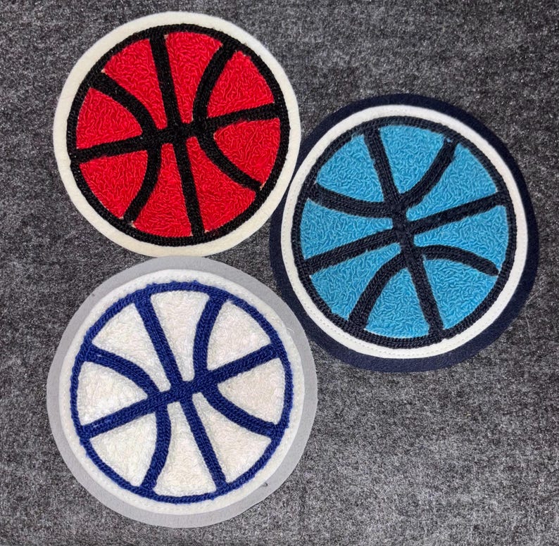 Basketball Patches - Etsy