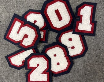 Sew on Numbers - Etsy
