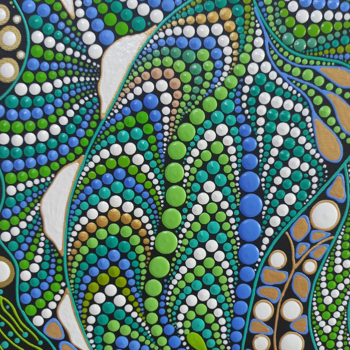 Big Fish Original Painting Coral Reef Art Underwater World - Etsy