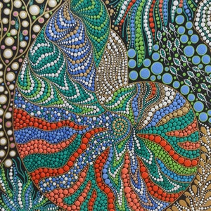 Ammonite Shell Painting, Nautilus Shell Art, Underwater Life Art, Coral ...