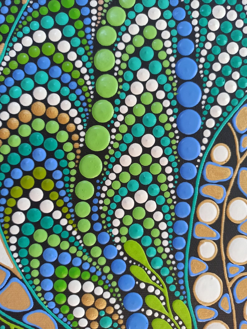 Big Fish Original Painting, Coral Reef Art, Underwater World Art, Sea ...