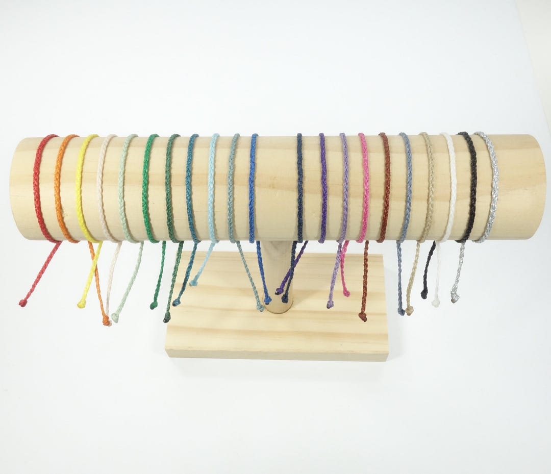 Braided Macrame Bracelet Set (2 Pack): Waterproof Boho Style - Etsy