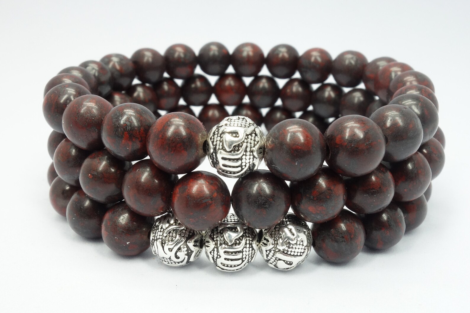 Red Jasper Bracelet. Red Gemstone Mens Bracelet. Red Womens - Etsy