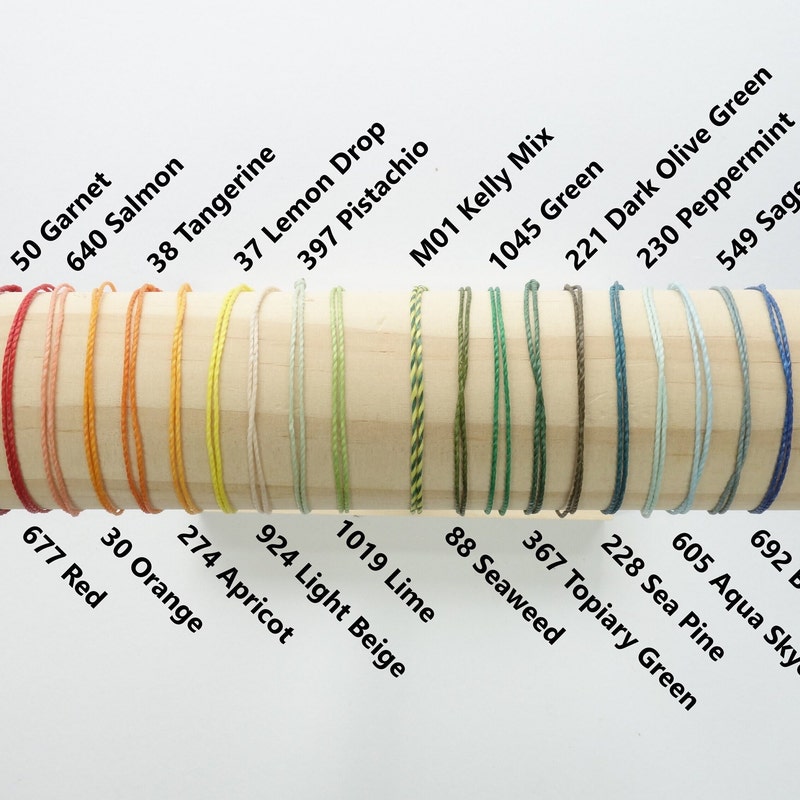 Wax String Bracelet - Etsy