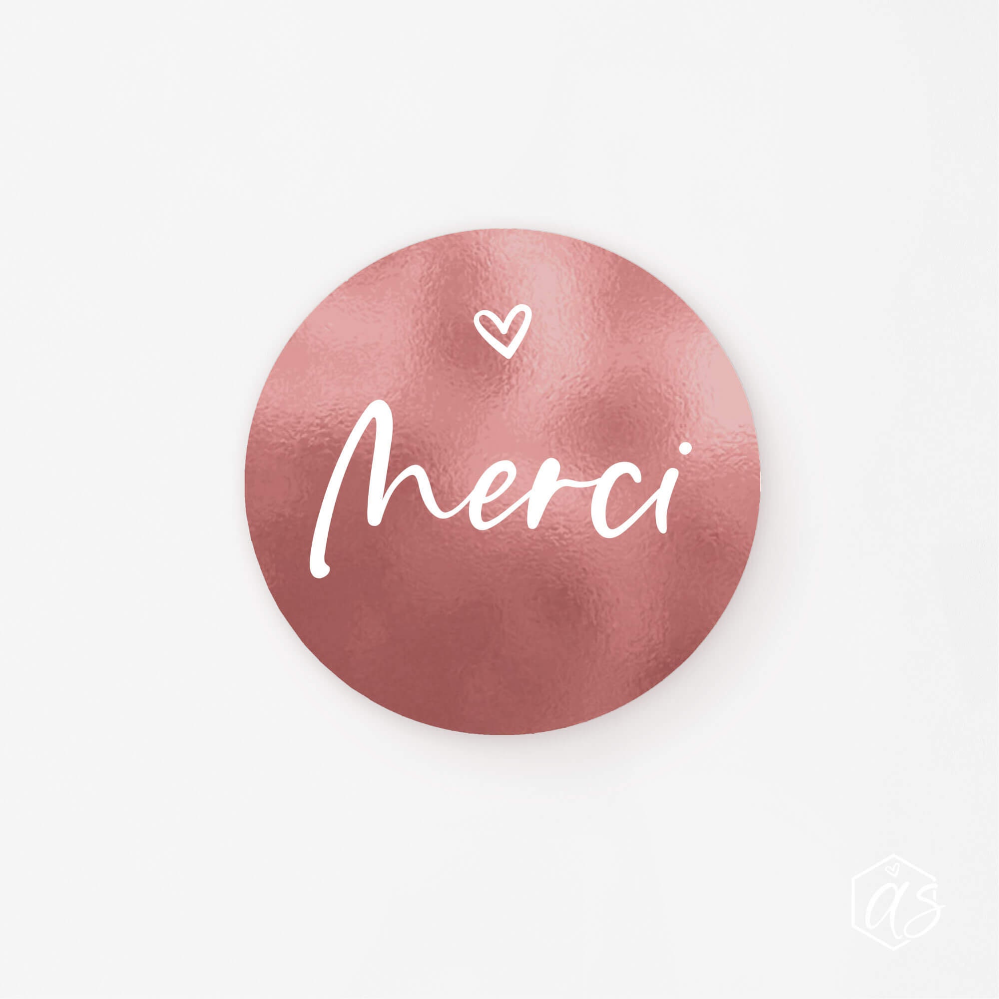 Merci Sticker colour | Etsy