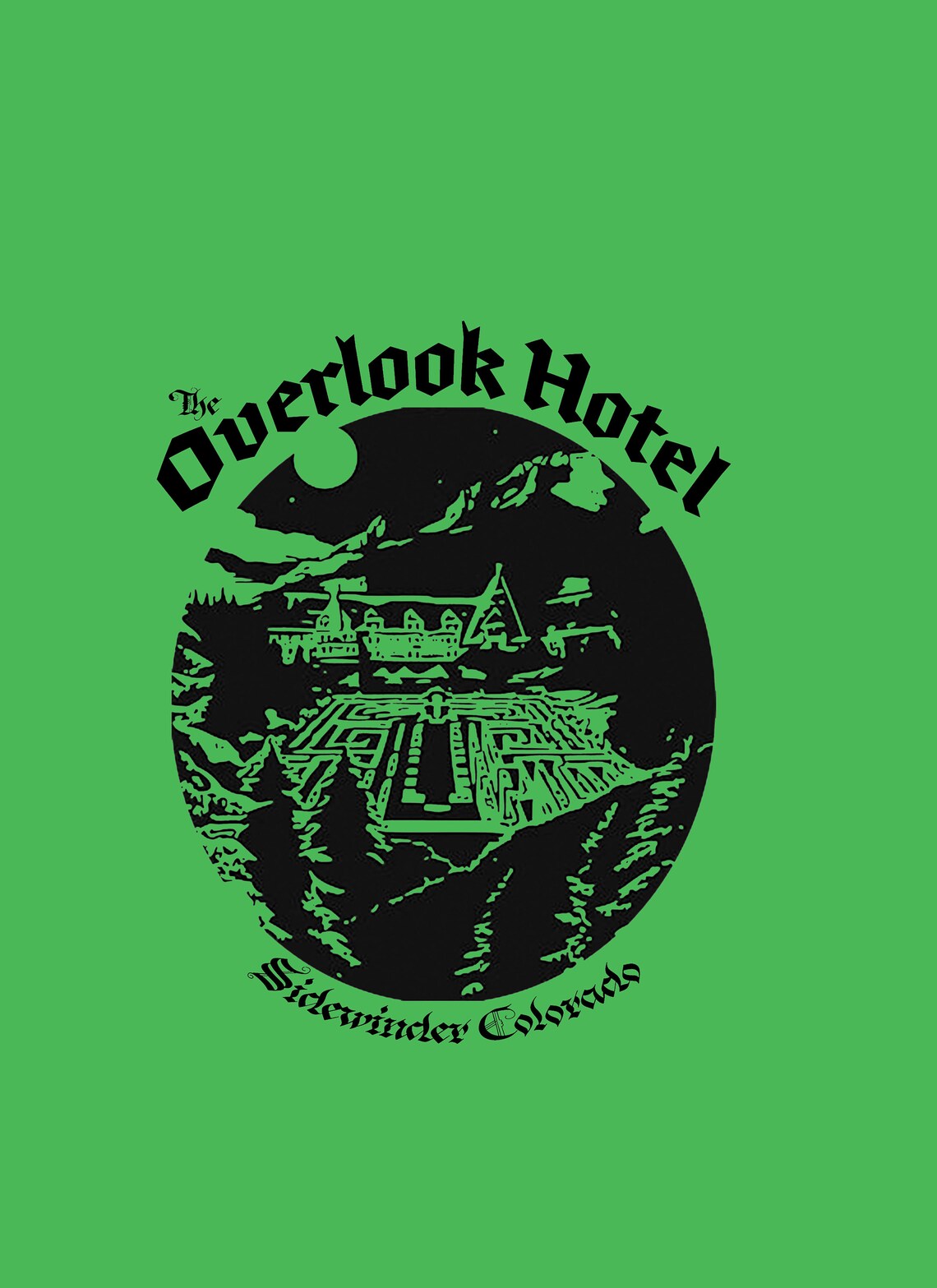 The Overlook Hotel The Shining Stephen King Overlook Hotel Etsy