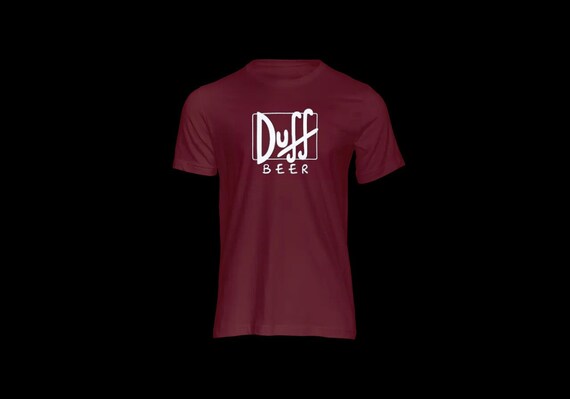 Duff Beer the Simpsons Springfield USA 1989 Simpsons - Etsy