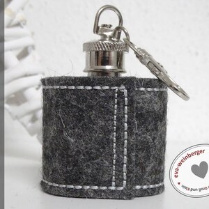 Flachmann Filz Geschenk Jäger Junggesellenabschied Wanderer Volksfest ...