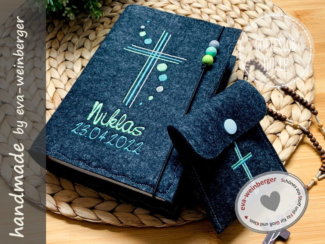 Hymnal Cover With Name Hymn Book Cover Cross Wooden Balls - Etsy