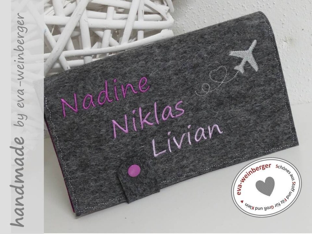 Travel Organizer Felt Plane - Etsy
