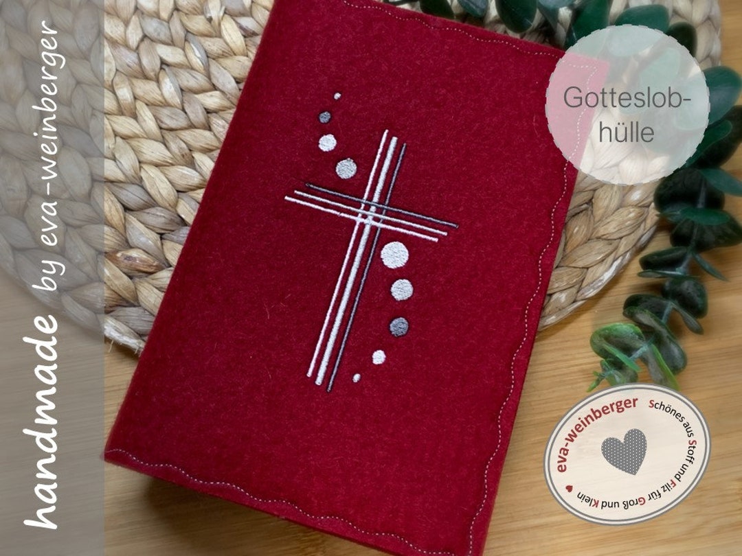Hymnal Cover With Name Hymn Book Cover Cross Wooden Balls - Etsy