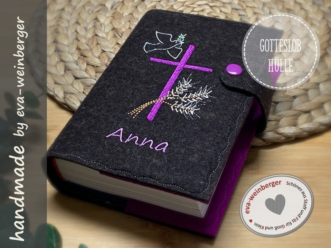 Hymnal Cover Cover for Hymnal or Hymn Book Hymnal Cover Cross With Name ...